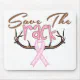 Save The Rack Breast Cancer Awareness Mouse Pad | Zazzle