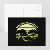 Save the Rainforest Postcard | Zazzle