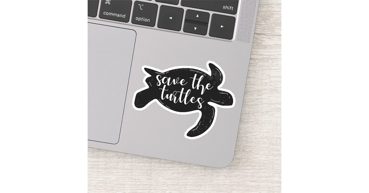 Save the Turtles Sticker | Zazzle