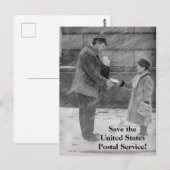 Save the United States Postal Service Postcard | Zazzle