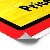 Save Today Business Sign/poster template Poster | Zazzle