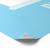 Save Toilet Paper, Use Both Sides Poster | Zazzle