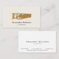 Saw Carpenter Woodworker Lumberjack Handyman Business Card | Zazzle