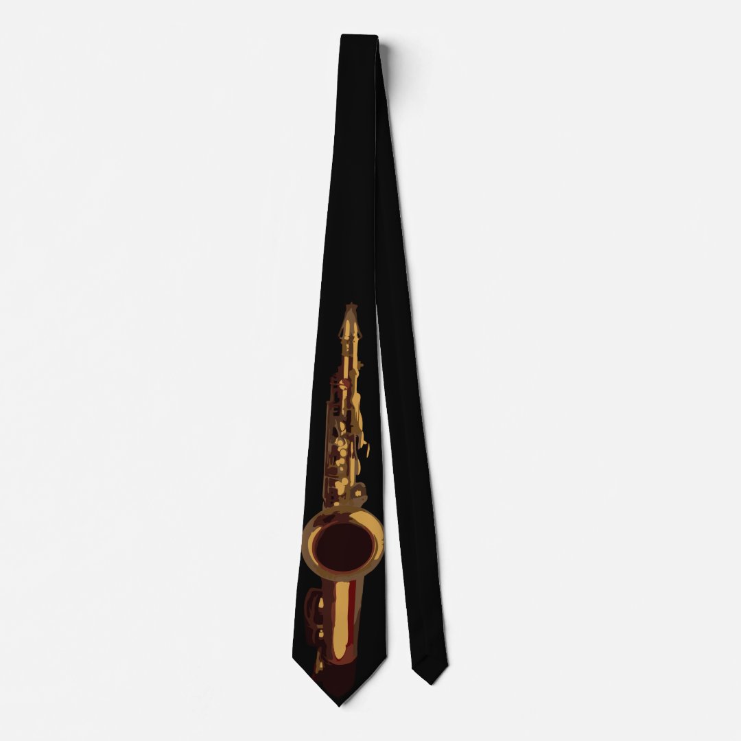 Sax Tie | Zazzle