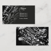 Saxophone Business Card | Zazzle