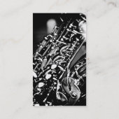 Saxophone Business Card | Zazzle