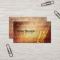 Saxophone Business Cards | Zazzle