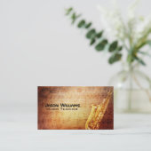 Saxophone Business Cards | Zazzle