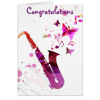 Music Congratulations Cards - Greeting & Photo Cards | Zazzle