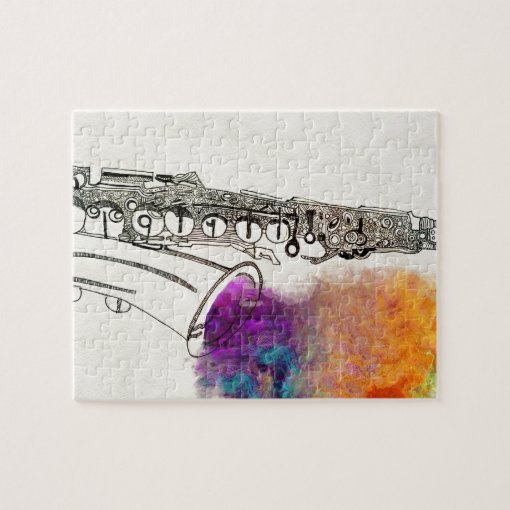 Saxophone Healing Jigsaw Puzzle | Zazzle