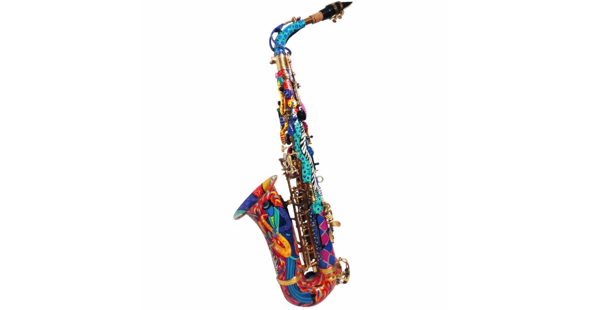 Saxophone Photo Print Acrylic Sculpture Gift | Zazzle