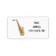 ***SAXOPHONE PLAYER'S*** ADDRESS LABELS | Zazzle