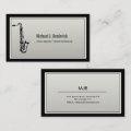 Saxophone Professional Musician Business Card | Zazzle