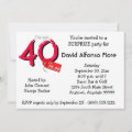 Say Goodbye To 39 A 40th Birthday Celebration Invitation | Zazzle