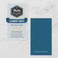 Say Hello and Nice to Meet You in Retro Style Business Card | Zazzle