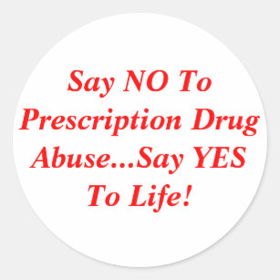 Say No To Drugs Stickers - 100% Satisfaction Guaranteed | Zazzle