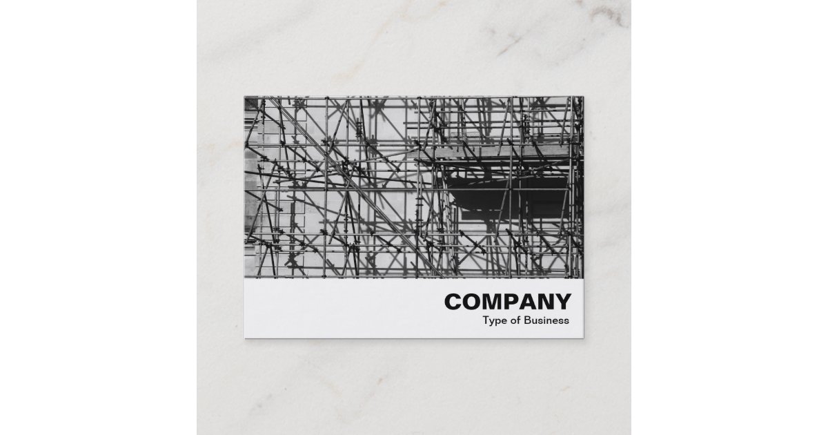 Scaffolding Business Card | Zazzle