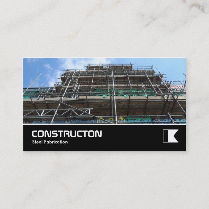 Scaffolding Business Card | Zazzle.com