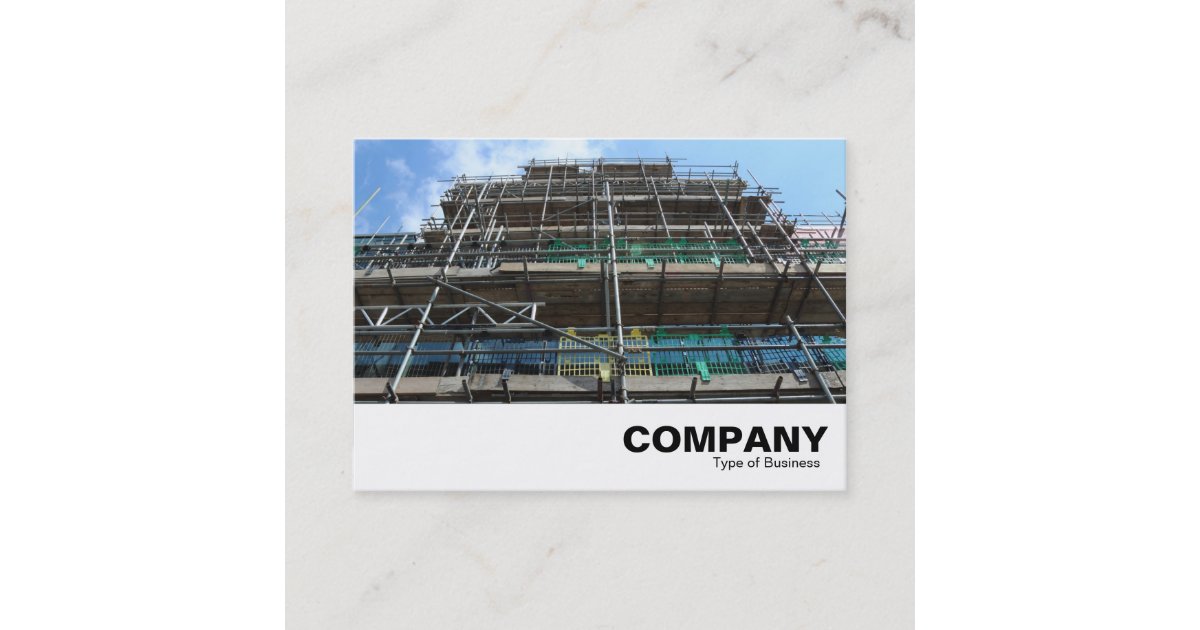 Scaffolding Business Card | Zazzle
