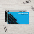 Scaffolding HC - Blue Business Card | Zazzle