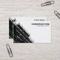 Scaffolding HC - White Business Card | Zazzle