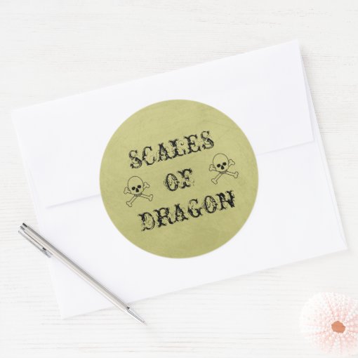 Scales Of Dragon Vintage Halloween Potion Labels | Zazzle