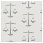 Elegant Scales of Justice | Lawyer Fabric | Zazzle