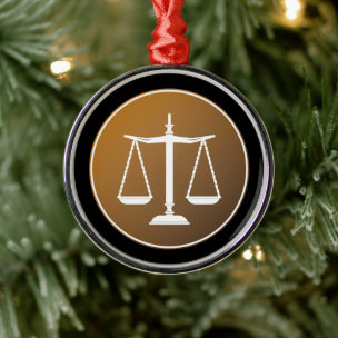 Golden Scales of Justice | Law Gifts Fabric | Zazzle