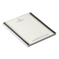 Scales of justice lawyer office professional notepad | Zazzle