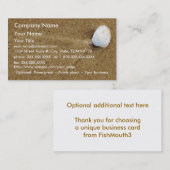 Scallop Shell - business card template | Zazzle