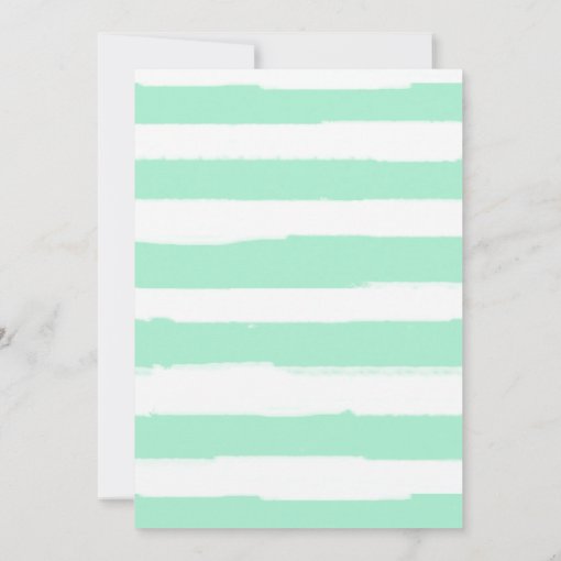 Scallop Shell | Coral & Mint | Baby Shower Invitation | Zazzle