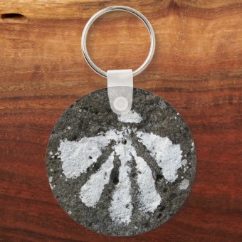Scallop Shell Keychain | Zazzle