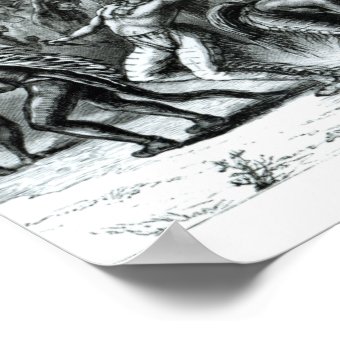 Scalp Dance from 'Sketches of Indian Warfare' Poster | Zazzle