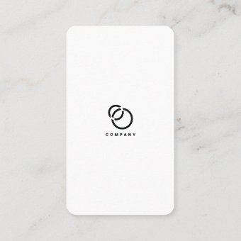 Scan ME QR Code Social Media Logo Modern Simple Business Card | Zazzle