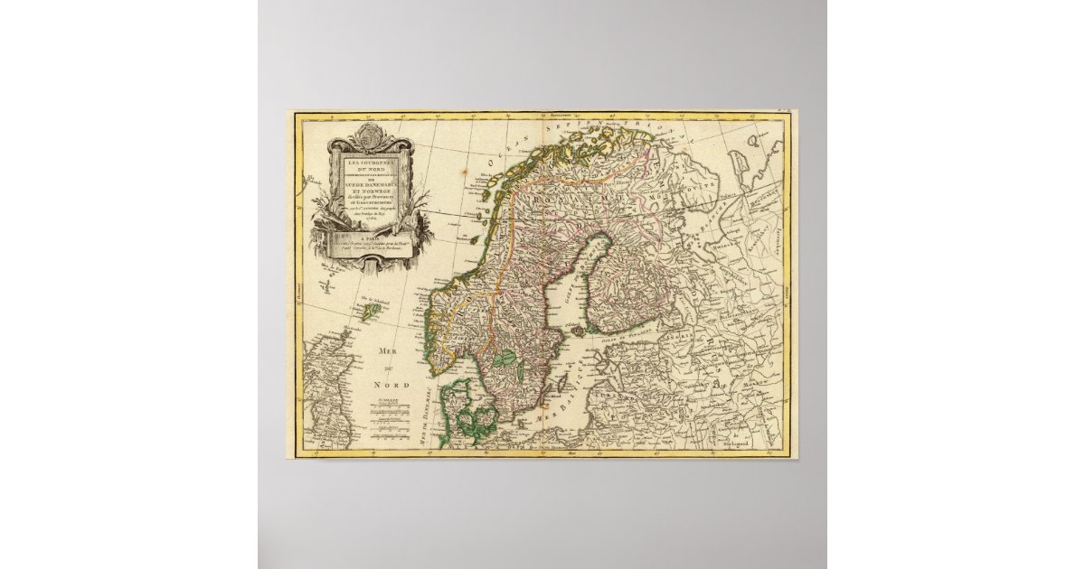 Scandinavia Poster | Zazzle