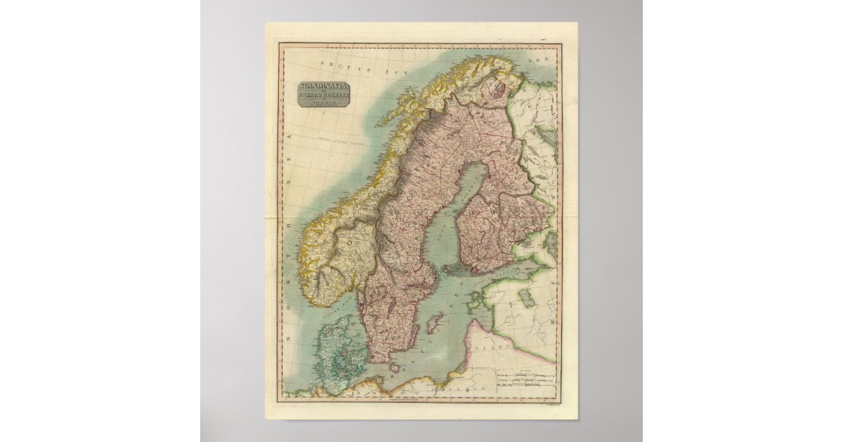 Scandinavia Poster | Zazzle