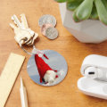 Scandinavian Christmas Gnome Keychain | Zazzle