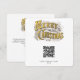Scannable Christmas Corporate Business QR Code Holiday Card | Zazzle