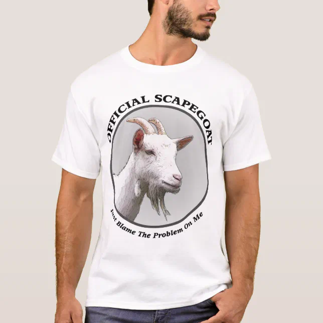 Scapegoat T-shirt (light colors) | Zazzle