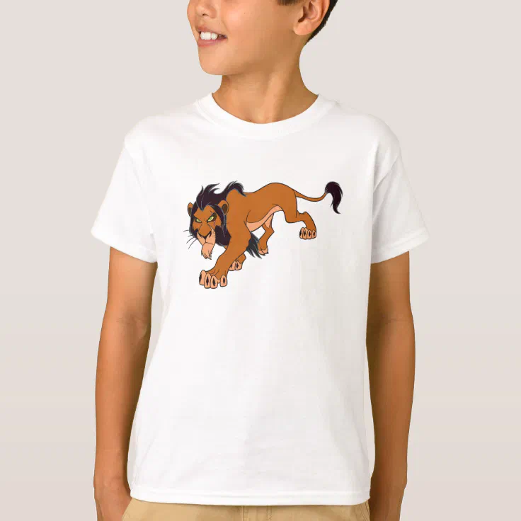 Scar Prowling Disney T-Shirt | Zazzle