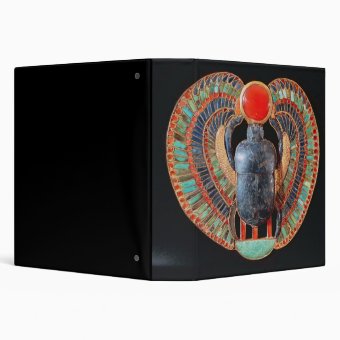 Scarab pectoral, from the tomb of Tutankhamun Binder | Zazzle