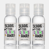 Scare the Germs Away Halloween Hand Sanitizer | Zazzle