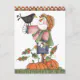 Scarecrow and crow postcard | Zazzle