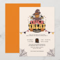 Scarecrow Pumpkin Trick or Treat Halloween Party Invitation | Zazzle