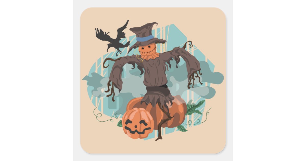 scarecrow stickers | Zazzle