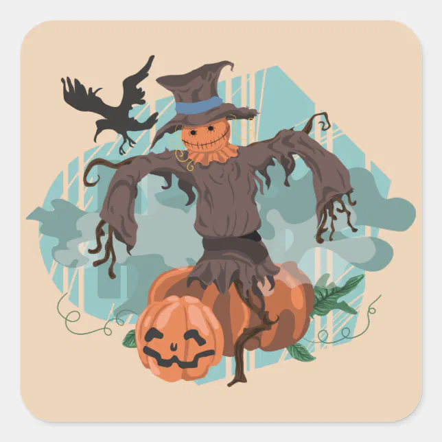scarecrow stickers | Zazzle