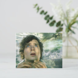 Scared FRODO™ Holding Ring Postcard | Zazzle