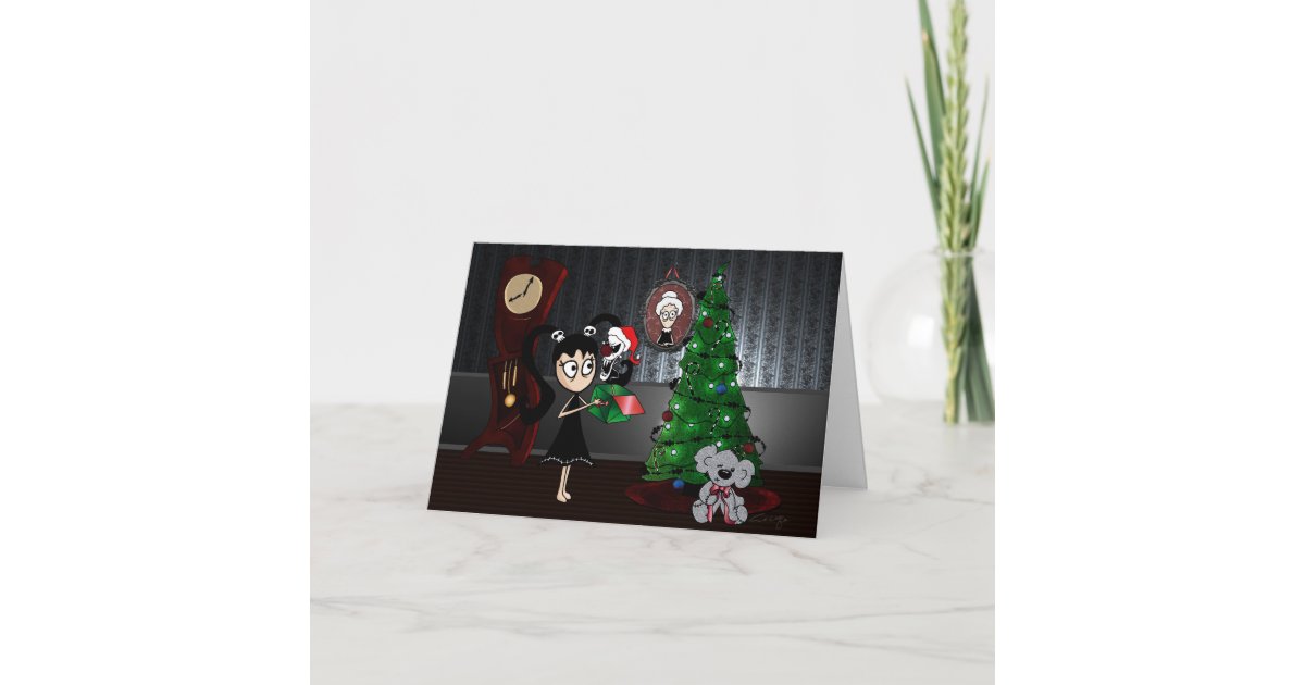 'Scary Christmas' Card | Zazzle