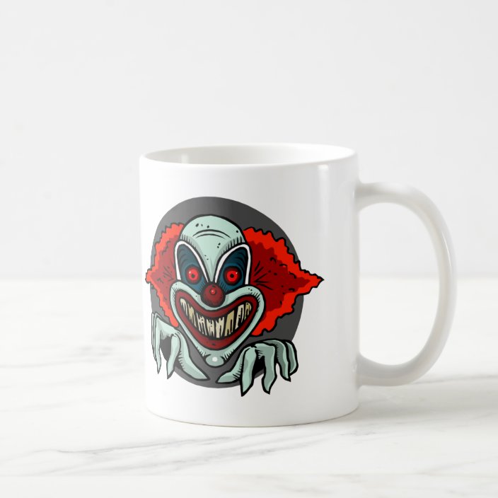 Scary Clown Coffee Mug | Zazzle.com