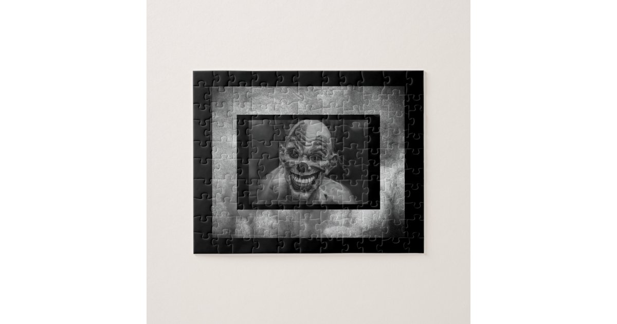 Scary Clown Puzzle | Zazzle